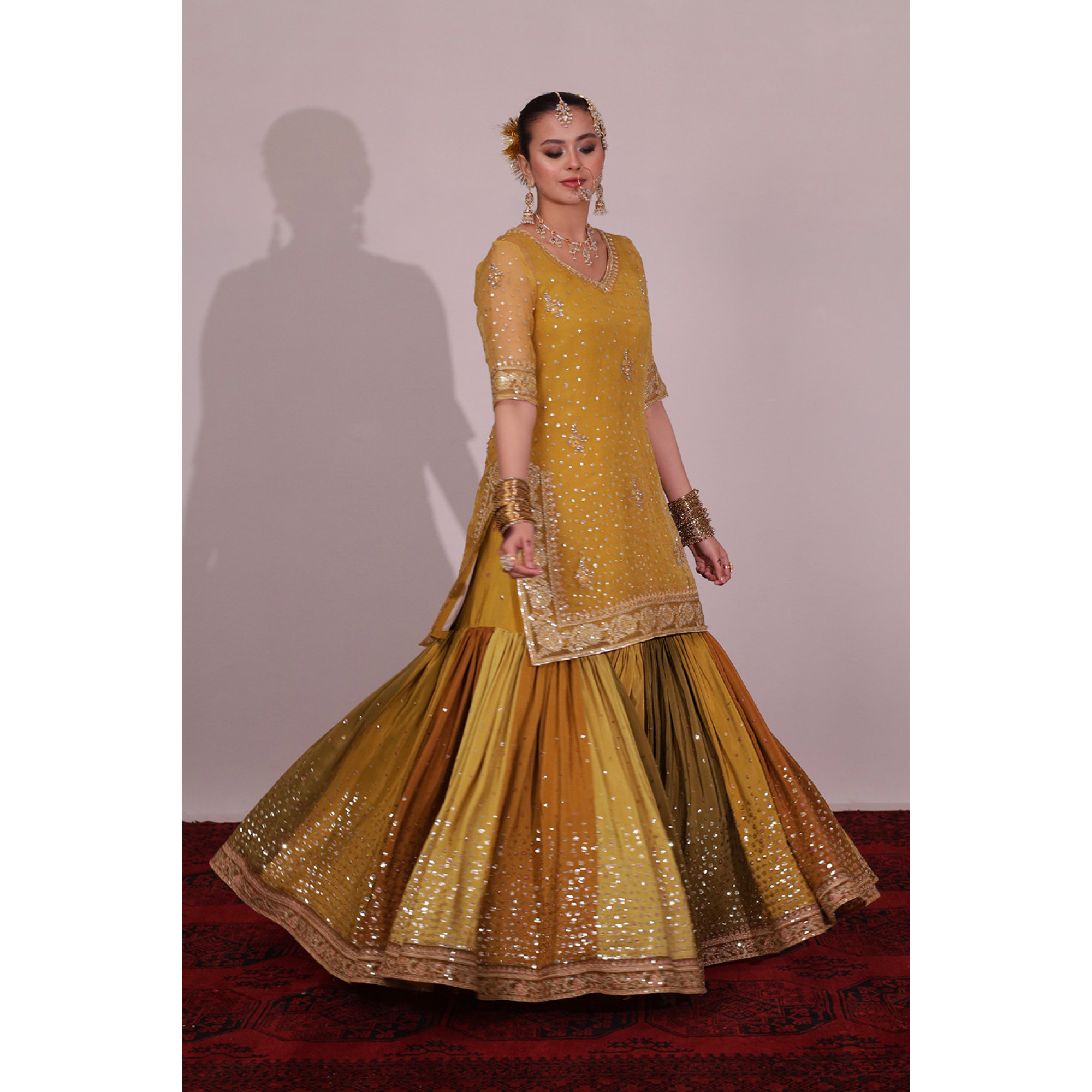 Mehendi Chatta Patti Outfit