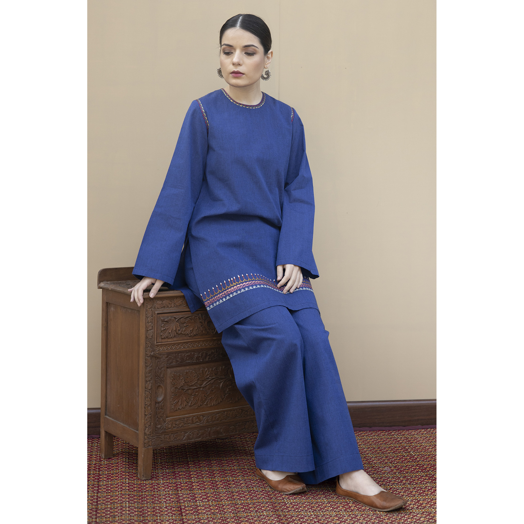 Prussian Blue Outfit